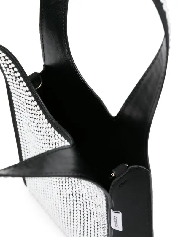 Coperni Mini Swipe Crystal-embellished Tote Bag