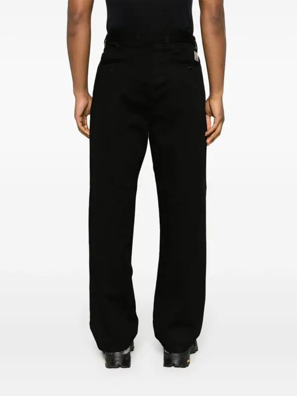 Carhartt Work In Progress Calder Mid-rise Wide-leg Twill Trousers