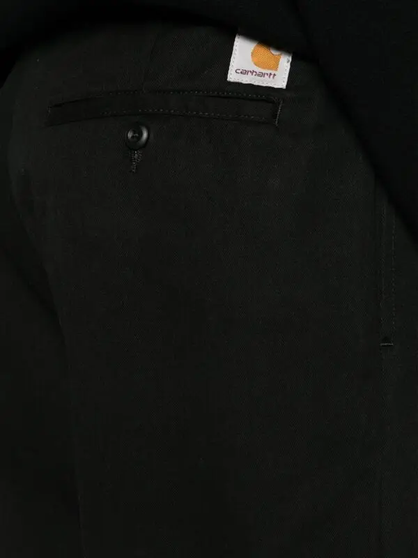 Carhartt Work In Progress Calder Mid-rise Wide-leg Twill Trousers