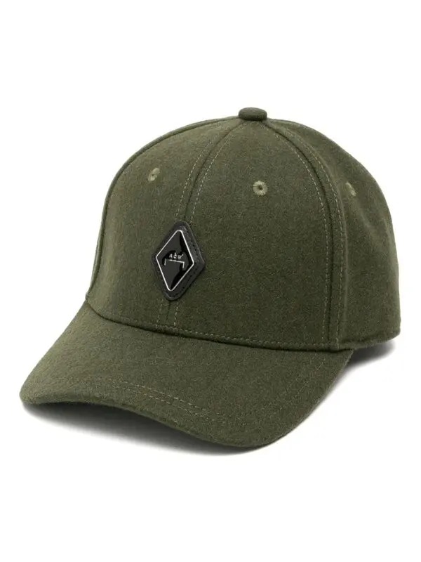 A-COLD-WALL* Logo-appliqué Felted Cap - Green