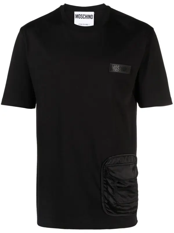 Moschino Logo-appliqué Cotton T-shirt