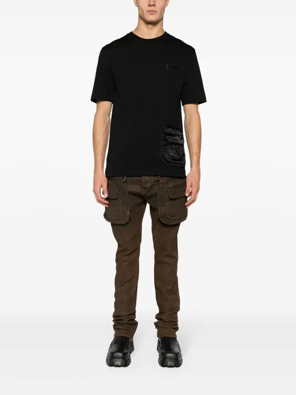 Moschino Logo-appliqué Cotton T-shirt