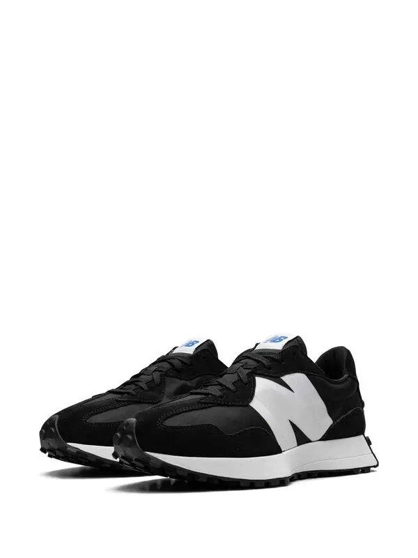 NEW BALANCE 327 Leather Sneakers - Black