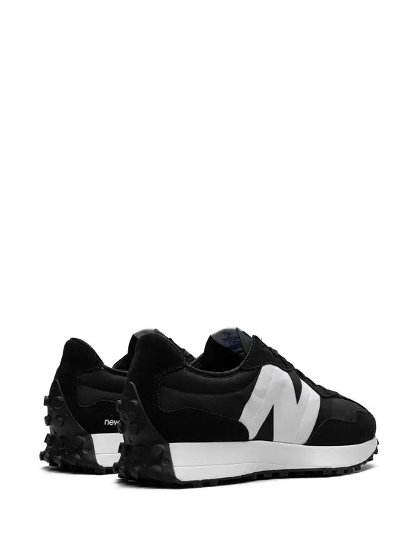 NEW BALANCE 327 Leather Sneakers - Black