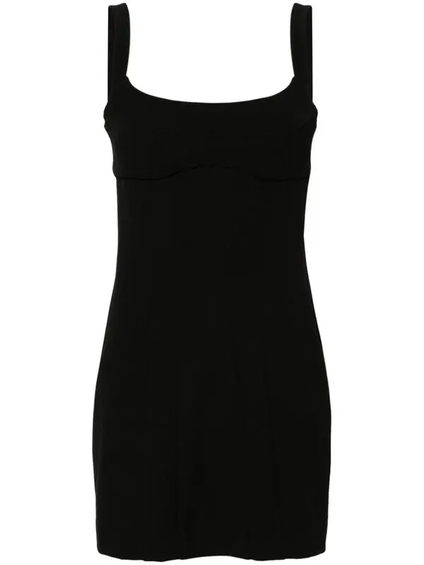 RXQUETTE Frame Crepe Minidress