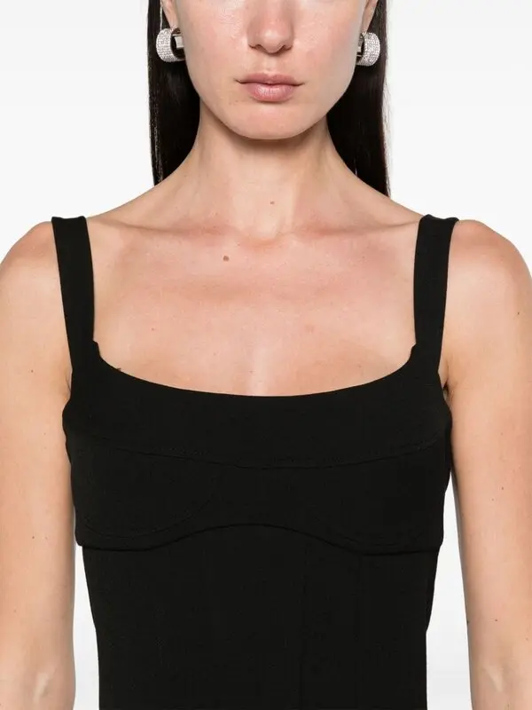 RXQUETTE Frame Crepe Minidress