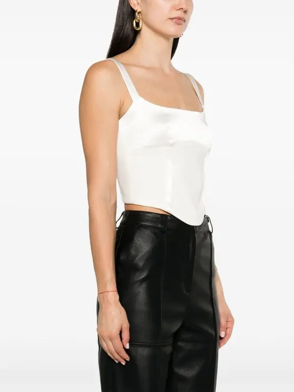 RXQUETTE Crush Corset Tank Top - Neutrals