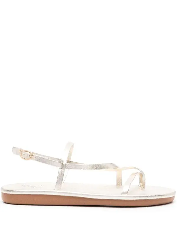 ANCIENT GREEK SANDALS Alethea Flat Sandals - Gold