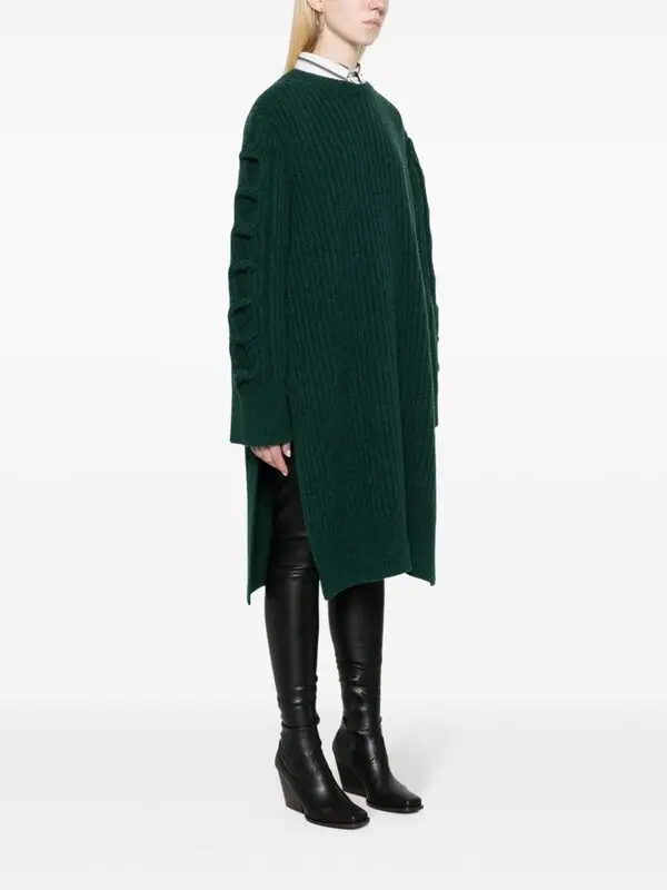 Stella McCartney Round-neck Midi Knitted Dress