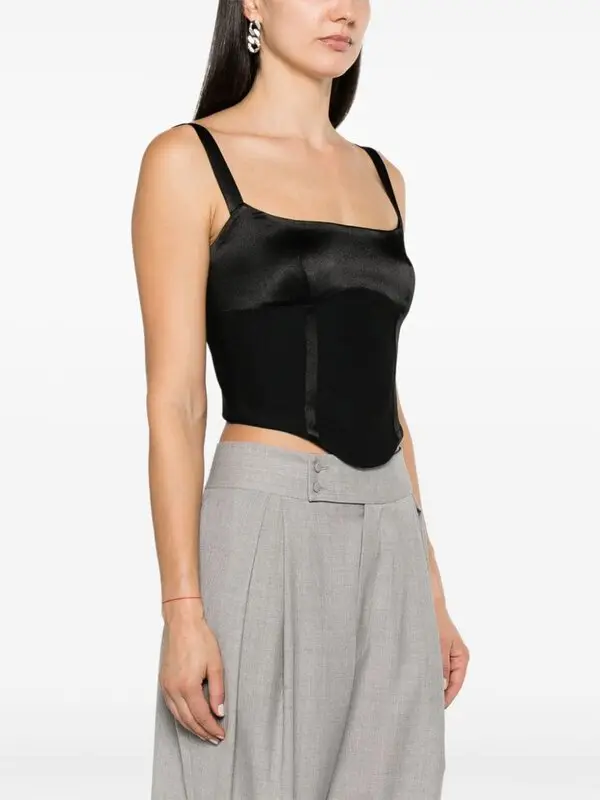 RXQUETTE Crush Bodice Top - Black
