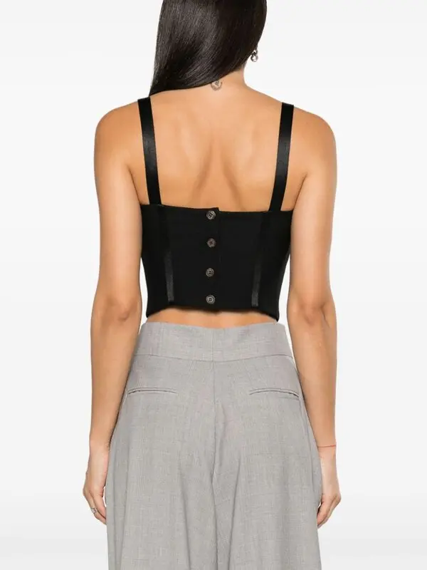 RXQUETTE Crush Bodice Top - Black