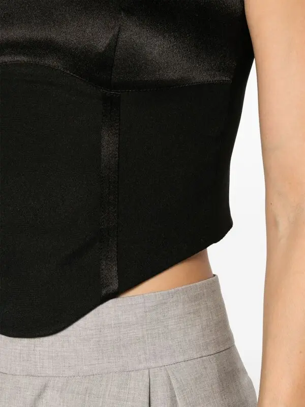 RXQUETTE Crush Bodice Top - Black