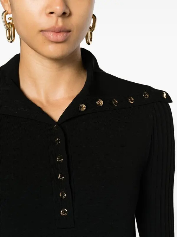 black knit wrap dress Ribbed Knit Wrap Dress  Gorman