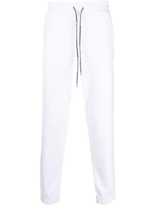 VIVIENNE WESTWOOD Orb-embroidered Track Pants - White