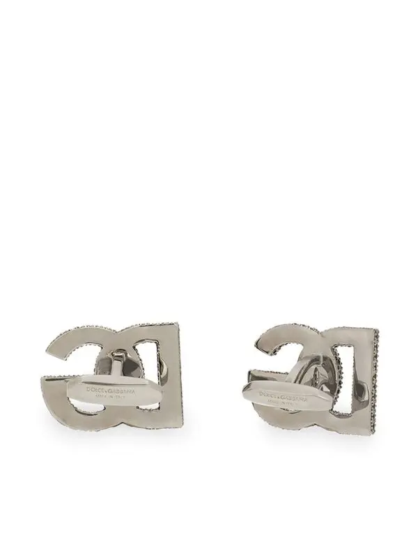 Dolce & Gabbana Crystal Rhinestones-embellished Cufflinks