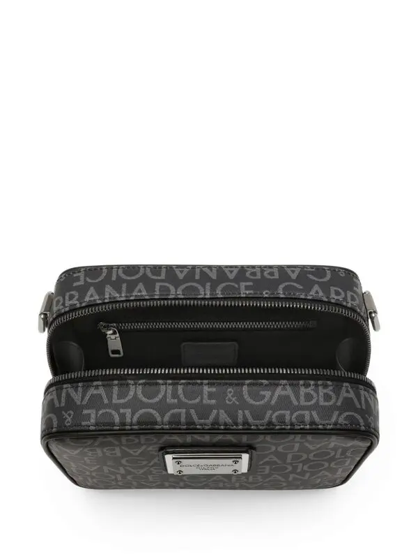 Dolce & Gabbana Monogram Shoulder Bag - Black