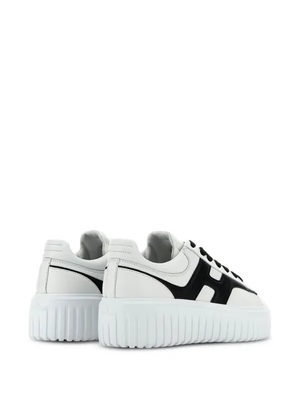 Hogan H-stripes Platform Sneakers - White