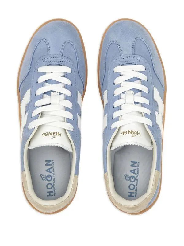 Hogan Logo-patch Suede Sneakers
