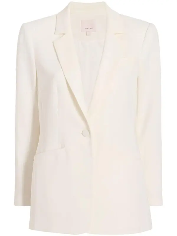 Cinq À Sept Karlie Notched-lapel Blazer - Neutrals
