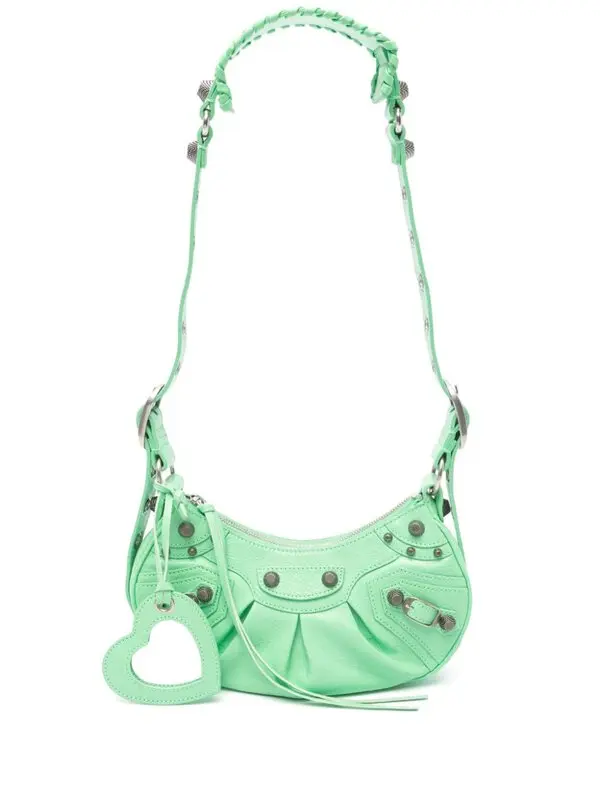 Balenciaga Le Cagole Xs Shoulder Bag - Green