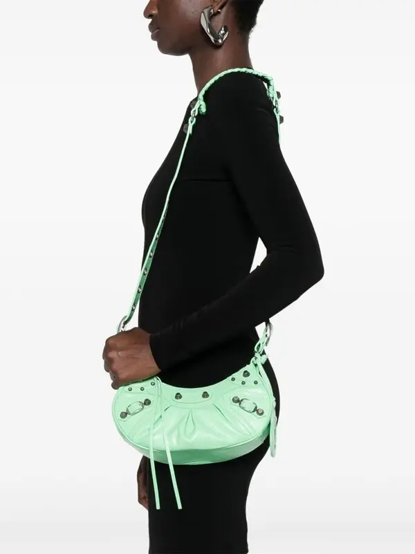 Balenciaga Le Cagole Xs Shoulder Bag - Green