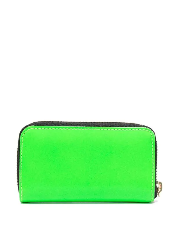 Comme Des Garçons Super Fluo Leather Wallet