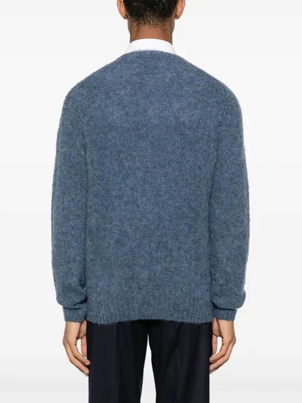 Harmony Shaggy Mélange Brushed Wool Jumper