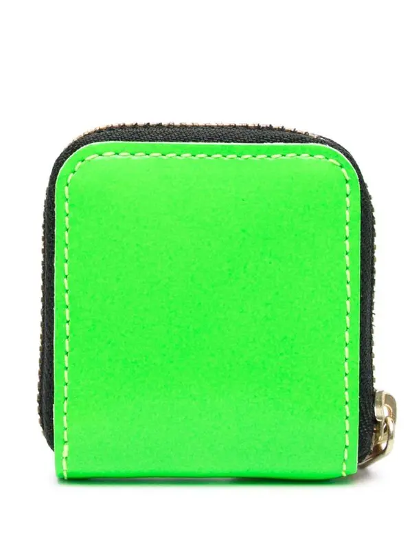 Comme Des Garçons Super Fluo Group Leather Wallet