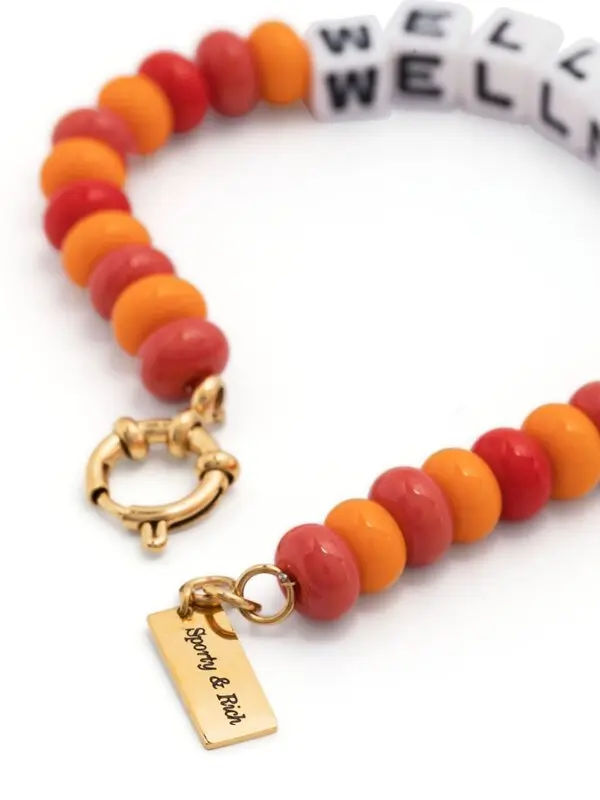 SPORTY & RICH Wellness Bead Bracelet