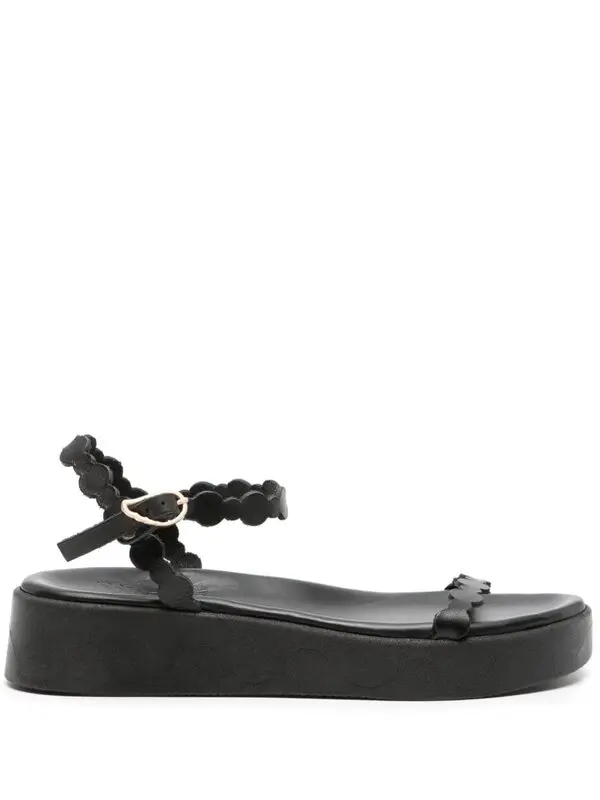 ANCIENT GREEK SANDALS Toxo 40mm Leather Sandals - Black