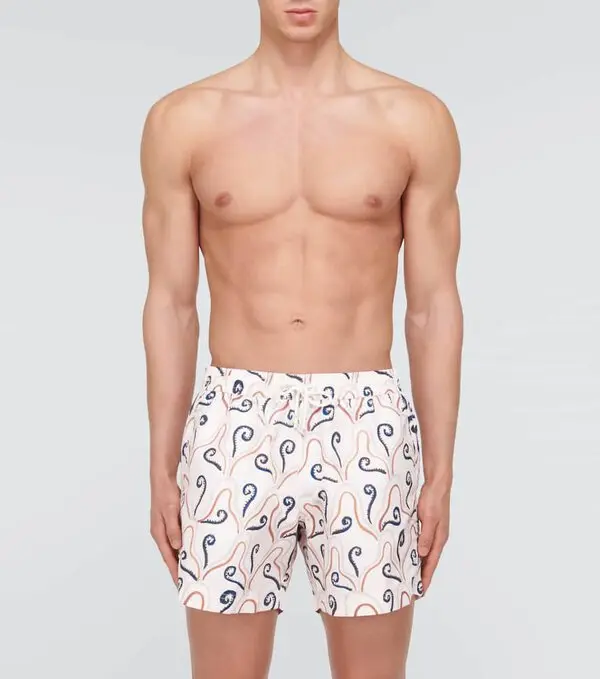 Commas Classic Swim Shorts - White
