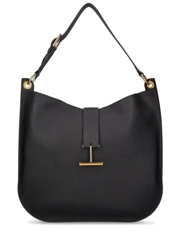 TOM FORD Large Tara Leather Crossbody Bag