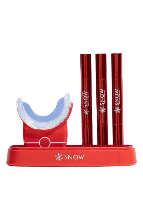 SNOW Diamond Wireless Teeth Whitening Kit $299 Value - Red