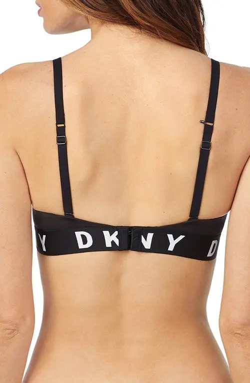Dkny Cozy Boyfriend Wire-free Push-up Bra - Y3t/dk Bla