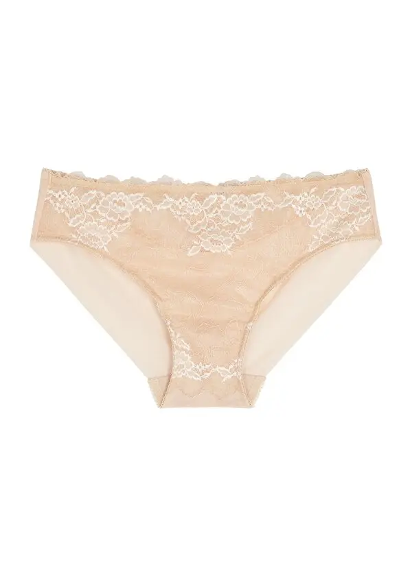 Wacoal Lace Perfection Briefs - Beige