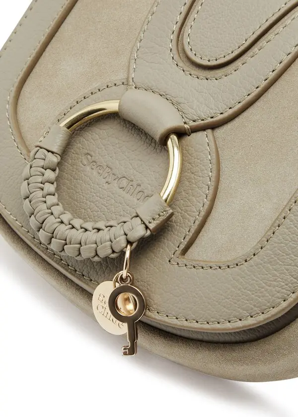 See By Chloé Hana Panelled Suede Crossbody Bag, Suede Bag