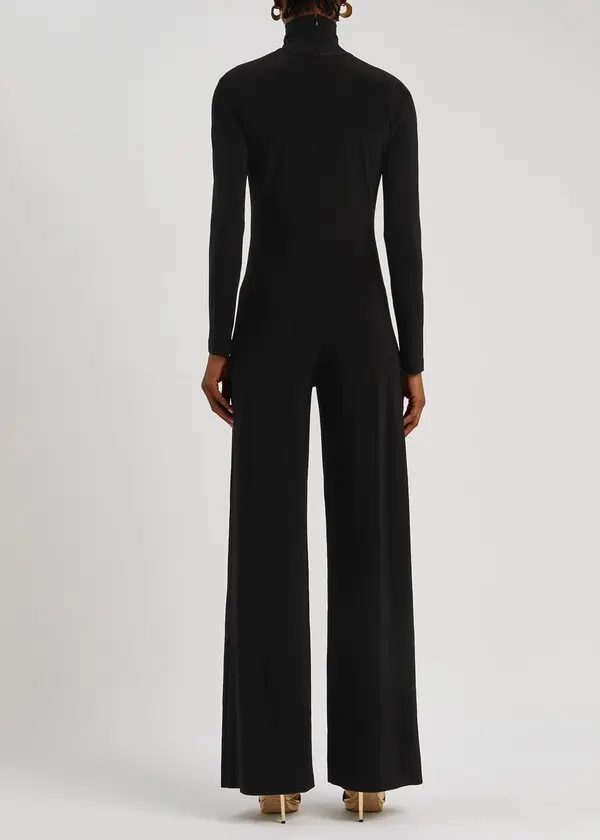 Norma Kamali Roll-neck Jumpsuit