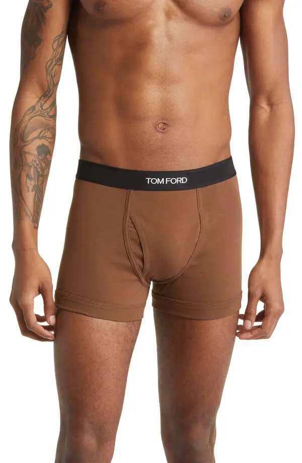 TOM FORD Cotton Stretch Jersey Boxer Briefs