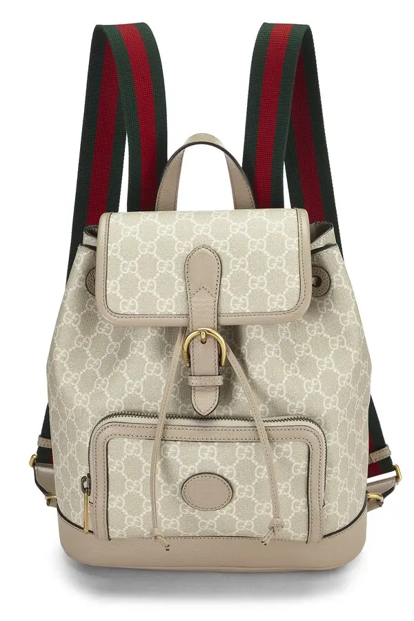 Gucci Gg Supreme Interlocking Gg Backpack