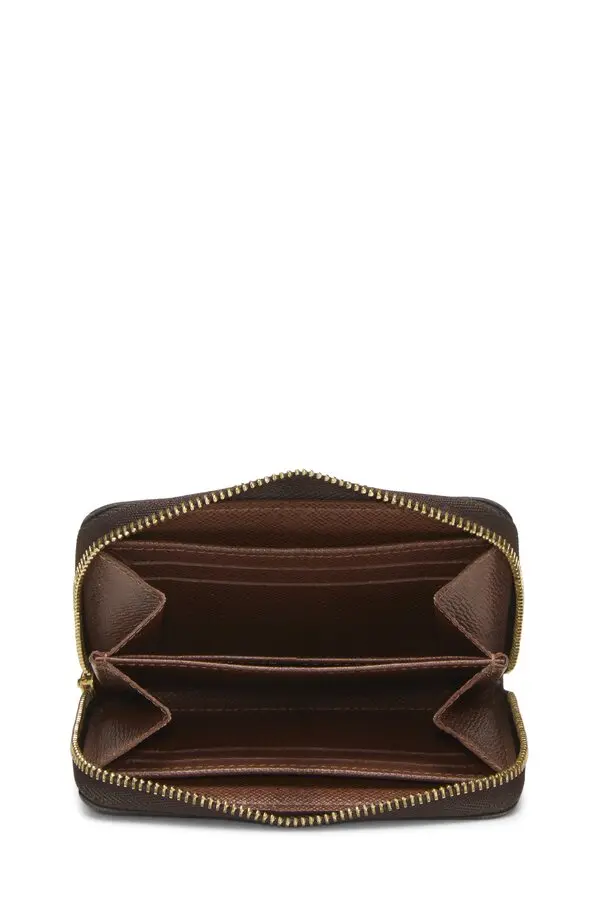 LOUIS VUITTON Monogram Canvas Zippy Coin Purse - Brown