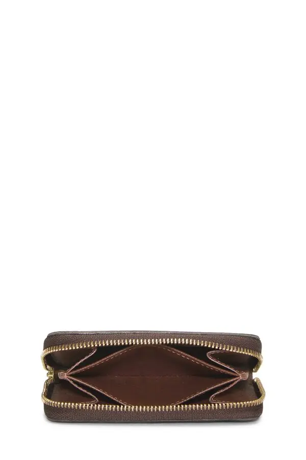 LOUIS VUITTON Monogram Canvas Zippy Coin Purse - Brown