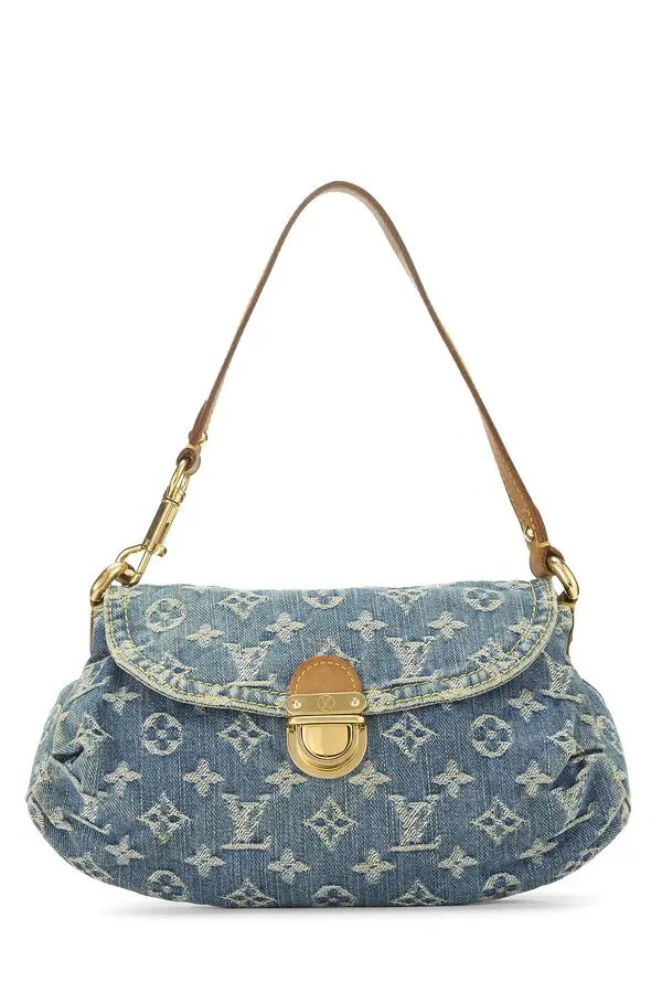 LOUIS VUITTON Monogram Denim Pleaty