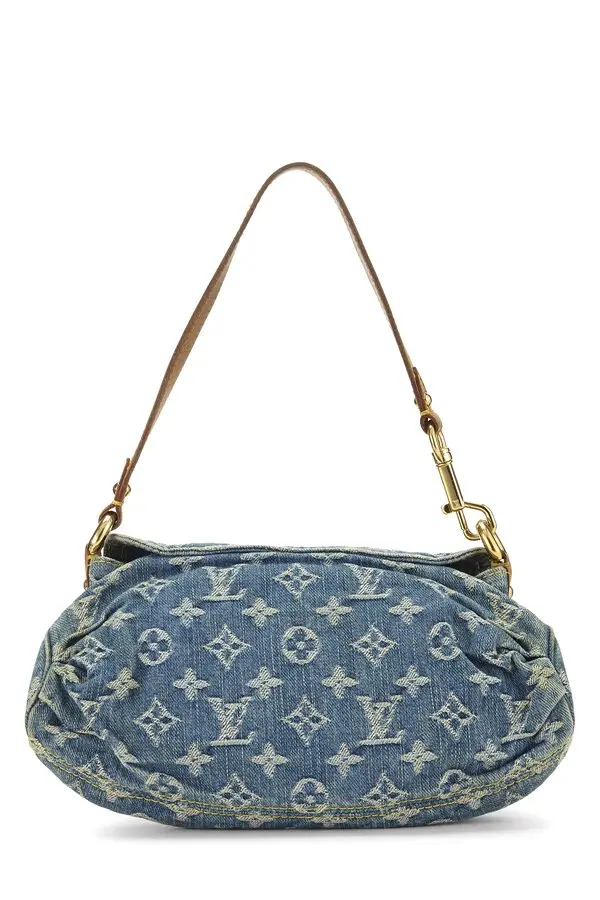 LOUIS VUITTON Monogram Denim Pleaty