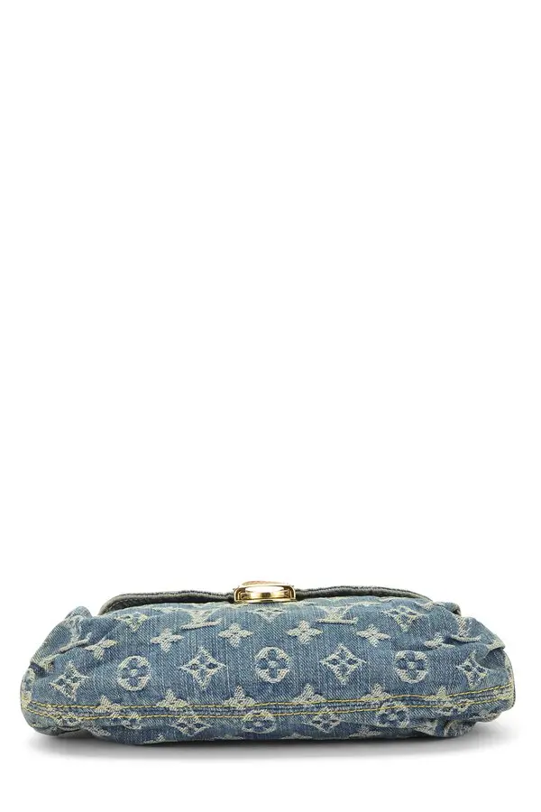 LOUIS VUITTON Monogram Denim Pleaty