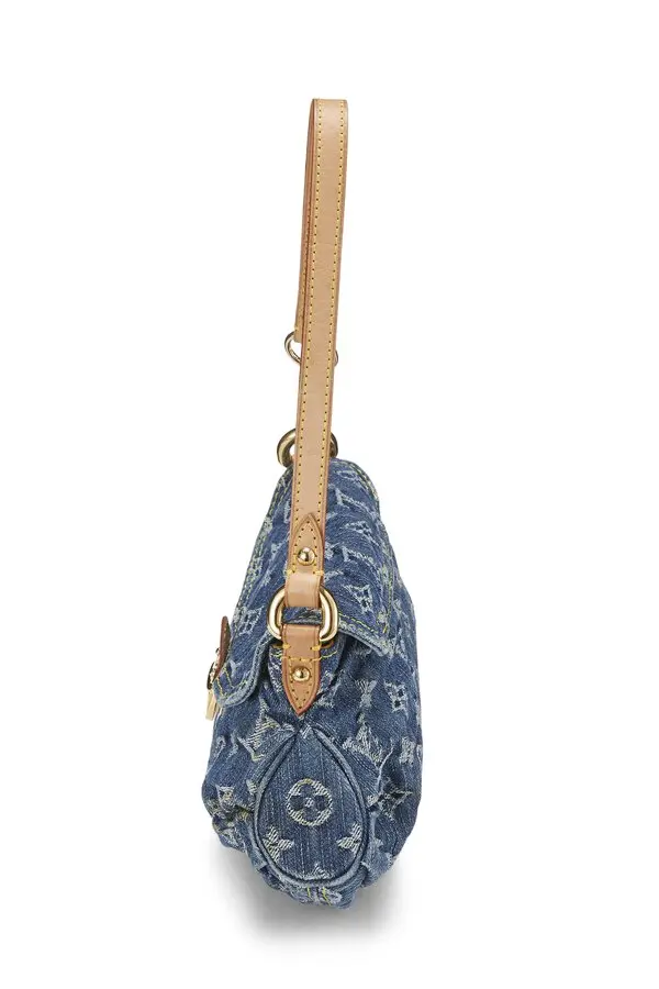 LOUIS VUITTON Monogram Denim Pleaty