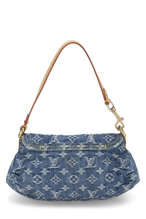 LOUIS VUITTON Monogram Denim Pleaty