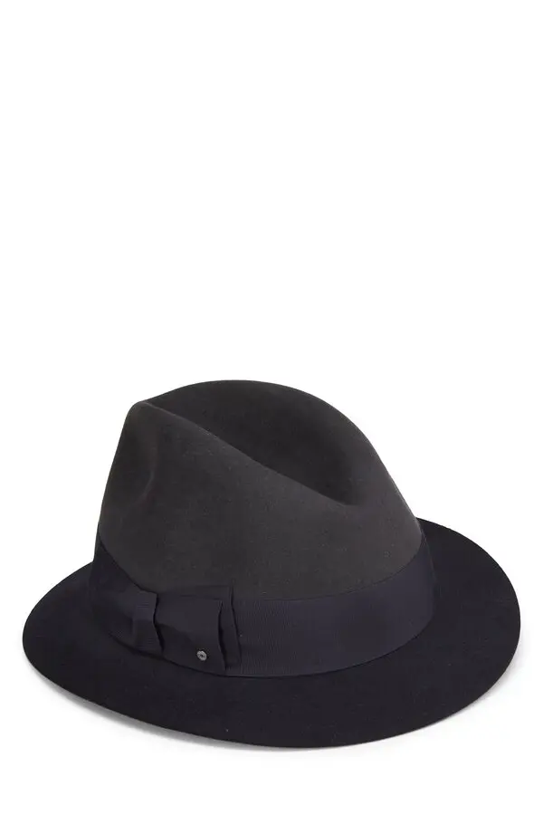FENDI FF logo wool felt fedora hat $1K BRAND NEW FENDI WOOL BROWN FEDORA HAT AUTHENTIC! | eBay main image 4