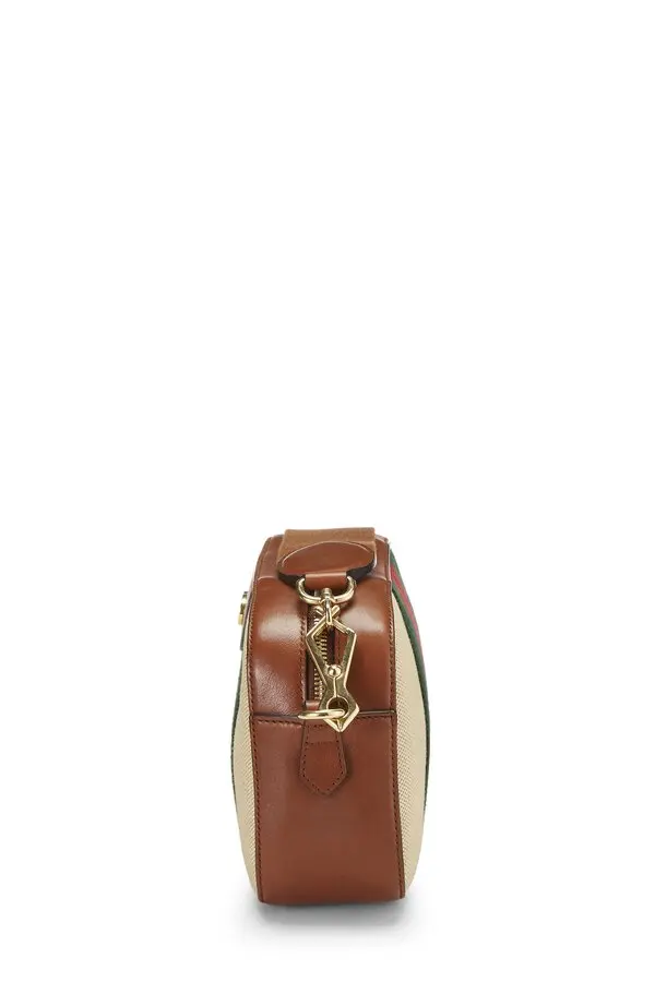 Gucci Canvas Web Shoulder Bag