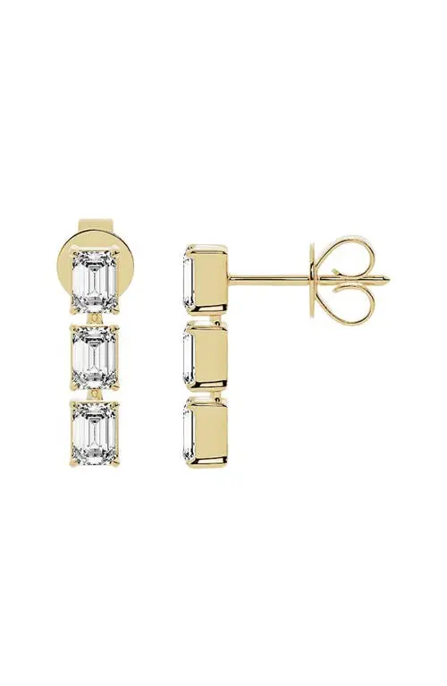 JENNIFER FISHER 18k Gold 1.44 Ctw Diamond Drop Earrings