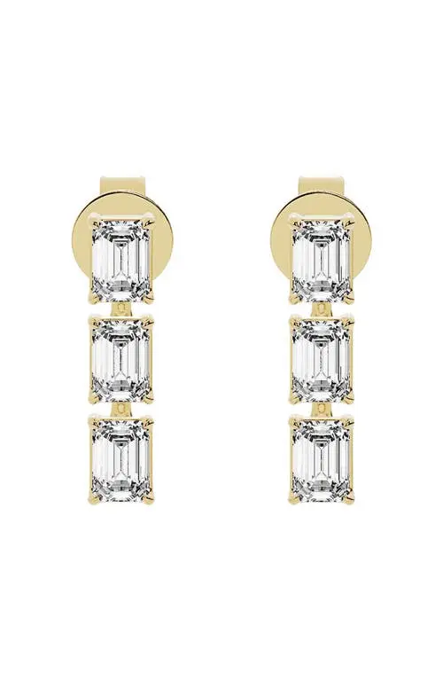 JENNIFER FISHER 18k Gold 1.44 Ctw Diamond Drop Earrings